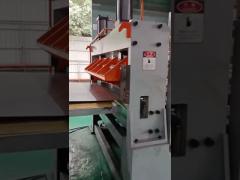 Metal de grande resistência que corta a linha linha de corte de aço inoxidável máquina 6 x 1600
