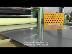 Precision Cut To Length Coil Line Sheet Steel Cut To Length Line 0.3-3 X 1300