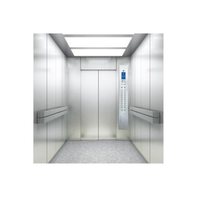 China Professional Factory Mirror Etched Stainless Steel Outdoor Domestic Elevator Home Lift Elevators for sale