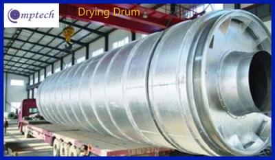 China Air flow dryer three pass rotary drum cow dung drying machine dryer for sale