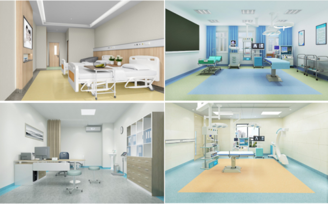 HUAAO Anti-Static Flooring installed in a commercial project