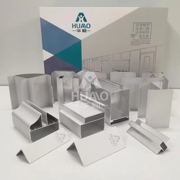 Quality Modular Cleanroom Aluminum Profiles For Cleanroom Engineering Installation for sale