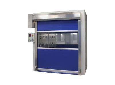 Chine Salle de douche à air propre Fermeture à roulement rapide Porte automatique Taille personnalisée à vendre