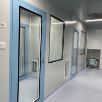 Quality Modular Aluminum Alloy Double Tempered Glass Windows For Cleanroom Hospital Room for sale