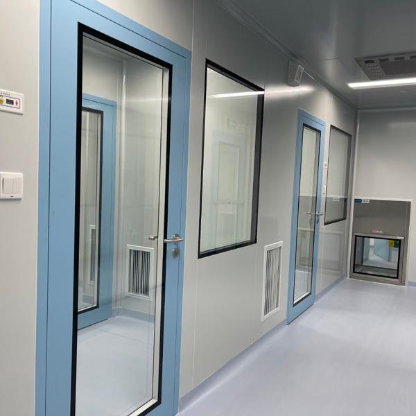 Quality Modular Aluminum Alloy Double Tempered Glass Windows For Cleanroom Hospital Room for sale