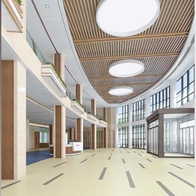 Rolamento de piso de PVC de sala limpa personalizado Antibacteriano Hospital Vinyl Homogêneo
