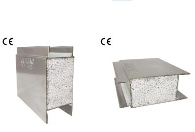 Cina Acciaio inossidabile Rock Wool MGO PU Cleanroom Sandwich Panel Isolamento acustico in vendita