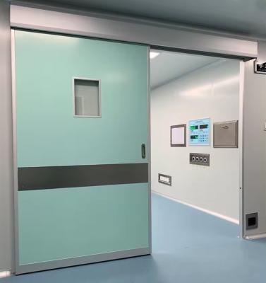 China Modern Design Automatic & Manual Sliding Cleanroom Safety Door Single or Double Made of Steel for sale