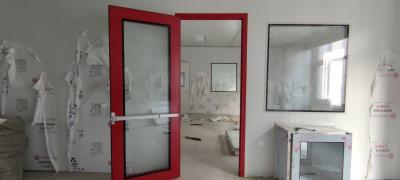 China GMP Cleanroom Door System Panic Bar With World Lock High Security for sale