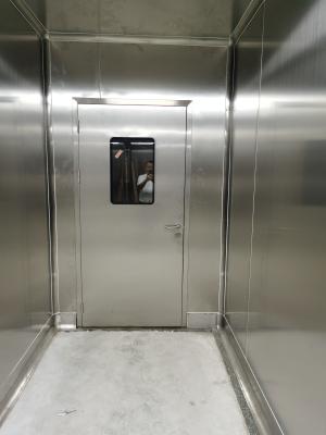 GMP 304 Stainless Steel Clean Room Doors Metal Swing Entry Doors For Hospital