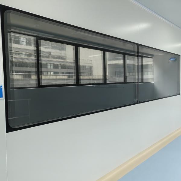 Quality Purification Observation Cleanroom Window With Chemically Resistant Surface for sale