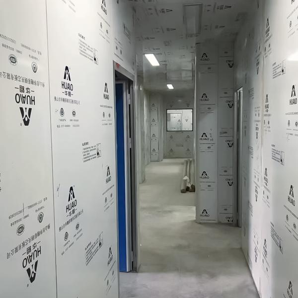 Quality Quick Installation Modular Cleanroom Wall Panels With Magnetic Seals And for sale
