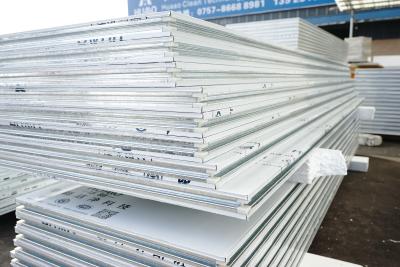 China Thermische isolatie Rock Wool Sandwich Panel Clean Room Panel A1 Brandbestendige Te koop