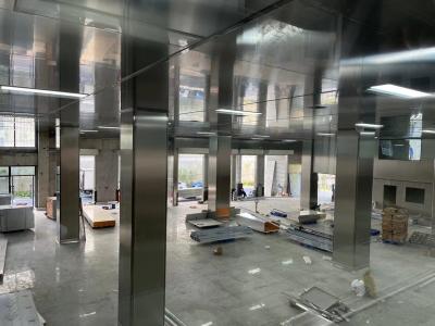 Certifié ISO 304 0,5 mm en acier inoxydable Panneaux sandwich salle blanche pour usine alimentaire