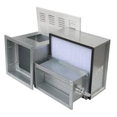 Cina Box terminale / box di alloggiamento per filtri HEPA per la lavorazione alimentare in laboratorio farmaceutico in vendita