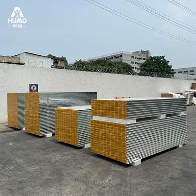 China Customized Sandwich Panel Hygienic Wall System Fireproof Dustproof Ideal for Labs Pharma Plants Sterile Facilities for sale