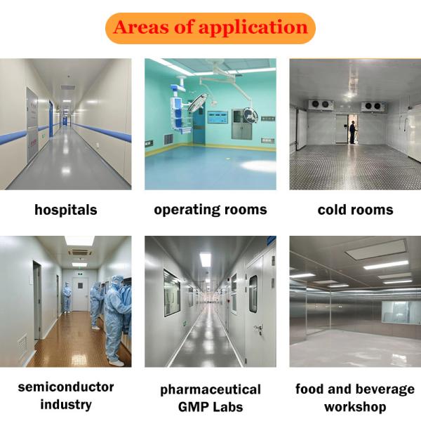Quality HUAAO Static-Dissipative Option Seamless Corners Designed for ESD-Sensitive for sale