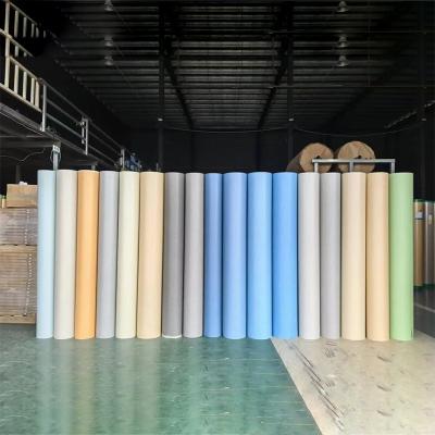 中国 ホアオ PVCビニールフロアロール 安い 2mm ホモジェニック PVC リノエムロール 病院用 ダンシングルーム ジム クリーンルーム 販売のため