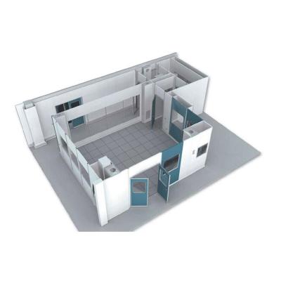 China Huaao Modular Cleanroom Dust-Free Workshop with Different Clean Classes Pharmaceutical Industry Modular Cleanroom with Purification Projects for sale