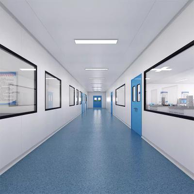 China Huuao Factory Direct Supply Prefabricated Cleanroom Engineering Modular Clean Room Class 100 Class 10000 Clean Room Project for sale