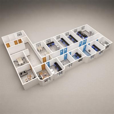 China Huuao ISO Medical Packing Pharmaceutical Cleanroom System Project, GMP Standard Clean Room with Competitive Price Class 100 to 100000 Cleanroom Projects Provider for sale