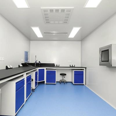 China Modular Clean Room Lab Laboratory Dust Free ISO 5 Cleanroom for Pharmaceuticals Clean Room Customized Cleanroom Solutions with ISO Certification for Laboratories Factories for sale