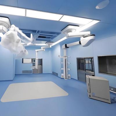 China Huaao Class I Modular Operating Theatre Design Production Fast Install Wall Panel Class 100000 Operating Room Design Modular Hospital Operation Clean Room Installation for sale