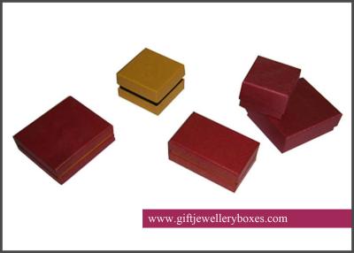 China Non, or Glossy / matt lamination fancy paper Jewelry Box Set, sponge and velvet jewelry box for Jewelry packaging factory
