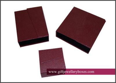 China Foil stamping / flocking and cardboard / corrugated paper Jewellry packaging Pendant Gift Box factory