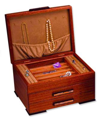 China Womens Gift Large Stackable Wooden Jewellry Boxes with drawers for Storage Necklace, Ring factory