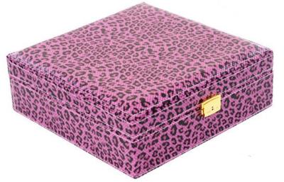 China PU ;eather jewelry box/ jewelry organizer factory
