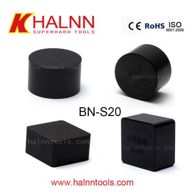 China Halnn BN-S20 PCBN insert Hard turning hardened steel parts High Speed Steel Roll for sale
