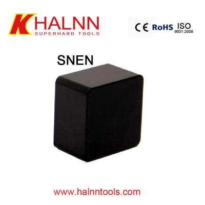 China Finish Milling Engineer Block in Automotive industry with Halnn Solid CBN Cutting Tools SNEN CBN for sale