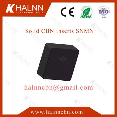 China Machining gray iron with Halnn Solid CBN Inserts for sale