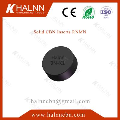 China BN-K1 Solid CBN Inserts rough machining rolls with high efficiency for sale