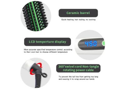 Cina Riscaldamento veloce d'arricciatura del pettine dei capelli doppi multifunzionali di tensione 450F in vendita
