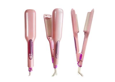 Cina 85W Ion Hair Crimping Iron With negativo ceramico ptc Heater Hair Curling Wand in vendita