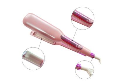 Cina 85W Ion Hair Crimping Iron With negativo ceramico ptc Heater Hair Curling Wand in vendita