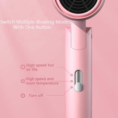 Cina Asciugacapelli elettrico ionico portatile da 1200 W leggero pieghevole per la casa e i viaggi in vendita