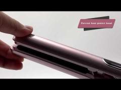 089A Ceramic Coated Professional 2 In 1 Hair Straightener