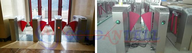 Worthy of trust rfid card reader security turnstile gate