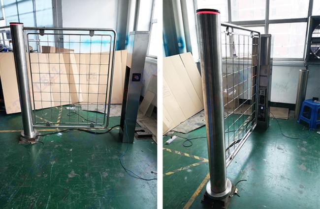 Customize OEM ODM Security Turnstiles Portable 1.6meter For Office Gym Cinema 0