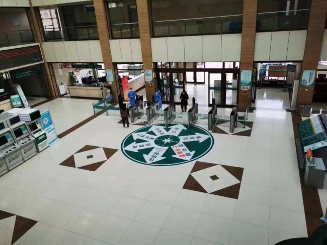 Turnstile installation example 2