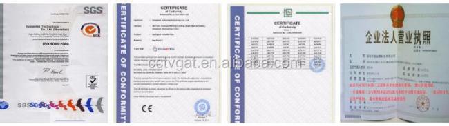 Product certifications and compliance documents