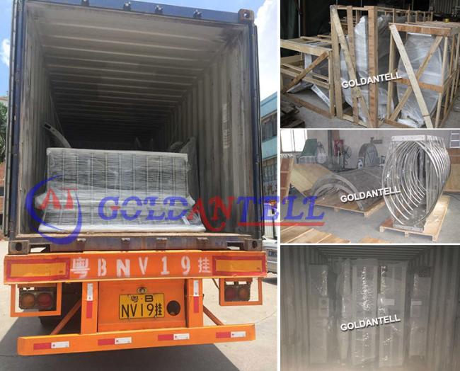 Turnstile packaging for safe shipping