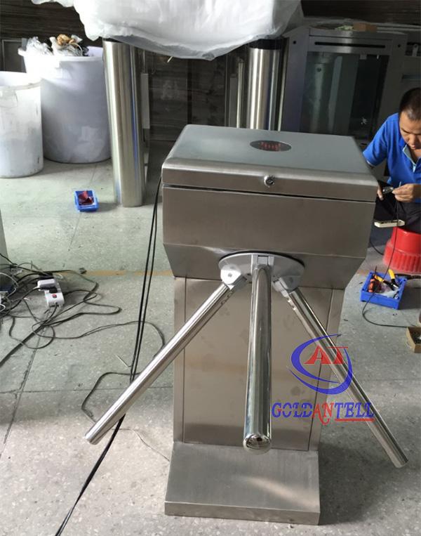 Turnstile installation example