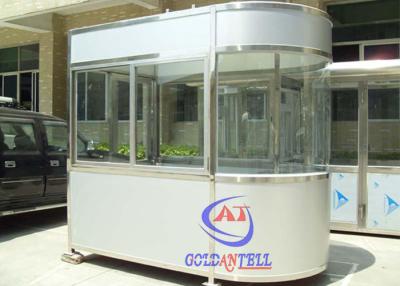 中国 容易なアセンブリ保証駐車システム、色の鋼鉄のための携帯用歩哨箱 販売のため