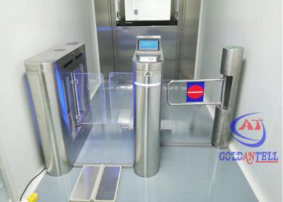 China Entrance Face Recognition Turnstile Swing Barrier Gate With ESD Access Control System for sale