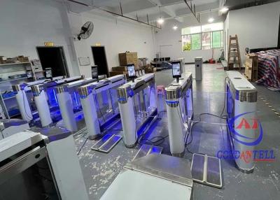 Китай Высокий уровень безопасности двери ворот турникета щитка прохода тюрьмы 2 автоматический стеклянный продается