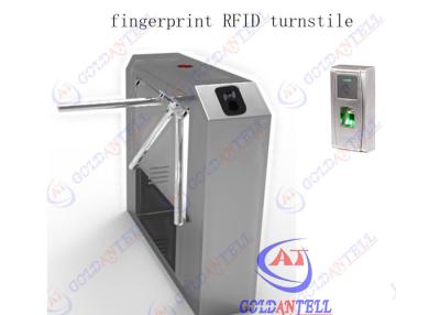 China Torniquete de acero inoxidable de la puerta del torniquete del trípode del control de acceso del lector del RFID en venta